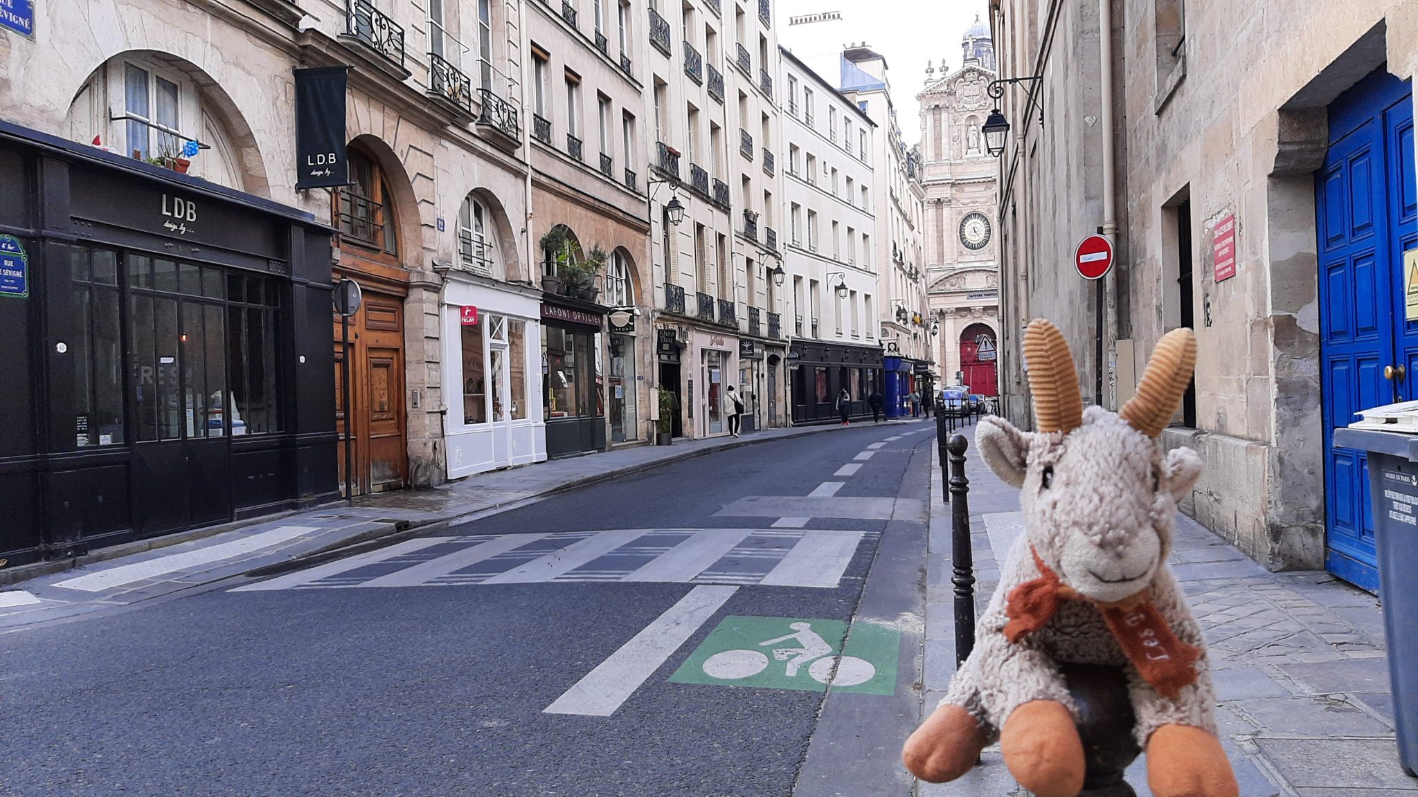 Le Chevreau à Paris, Goat in #Paris. En #París ; Cabra parisenca. – Cabri